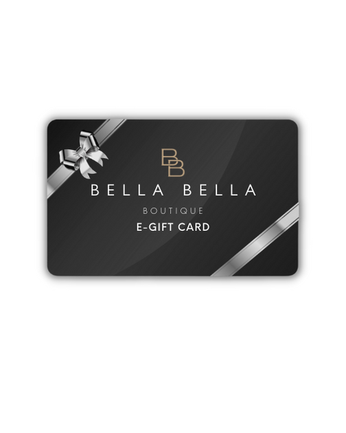 Lingerie Gift Card - Bella Bella Boutique